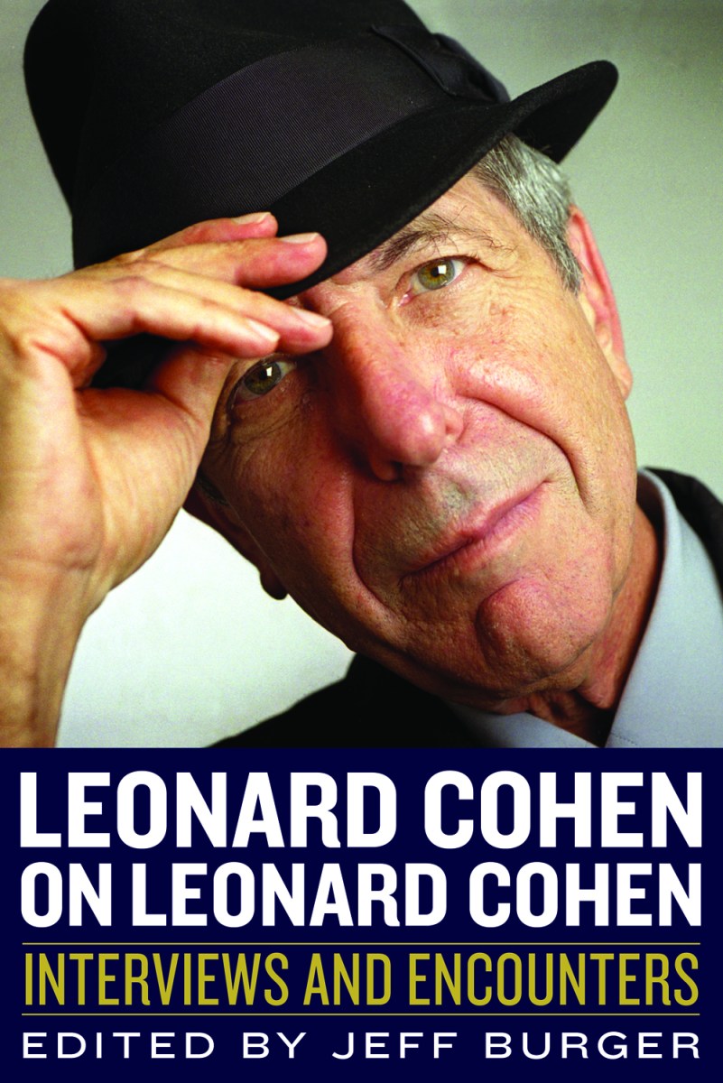Leonard Cohen Book Now on Amazon – By Jeff Burger